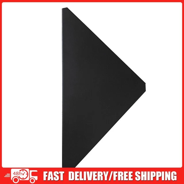 OUTDOOR FOLDING MESH Table Triangle Board Corner Connector Plate (Black ...