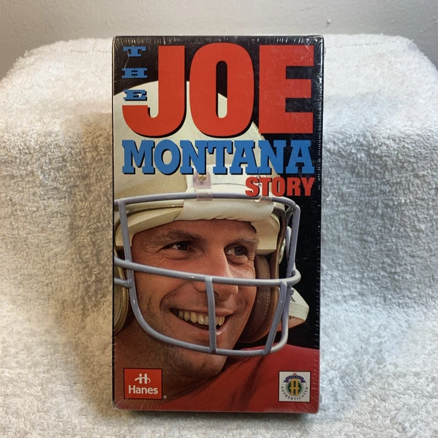 THE JOE MONTANA Story - Hanes (1993, VHS) NFL Sports Biography Factory ...