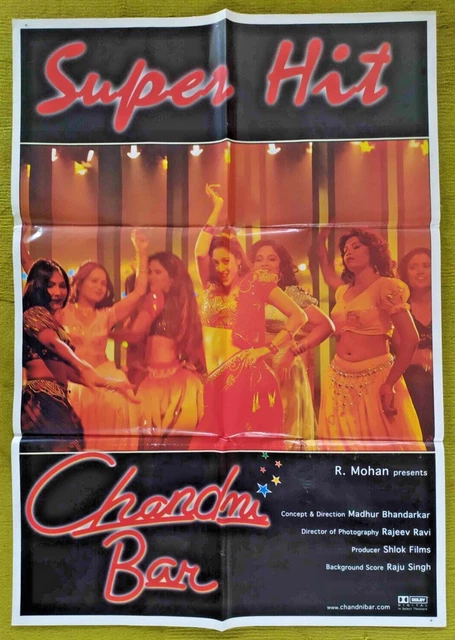 BOLLYWOOD POSTER ORIGINALE del popolarissimo e pluripremiato CHANDNI ...
