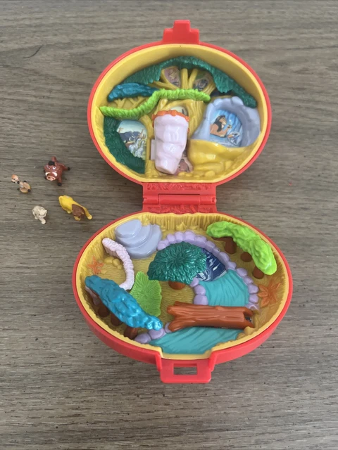POLLY POCKET DISNEY’S LION KING MINI PLAY SET - Bluebird complete with ...