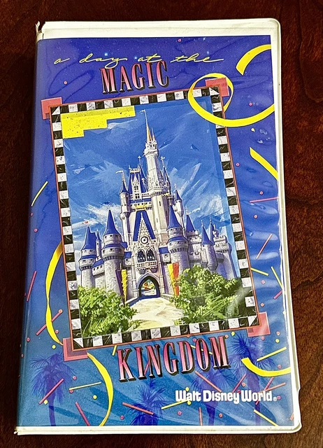 VHS- A DAY at the MAGIC KINGDOM Walt Disney World 1999 Tested NR 30 Min ...