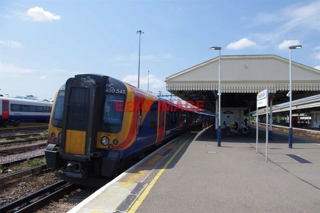 PHOTO CLASS 450 450545 At Clapham Junction Platform 6 450545 Arrives At ...