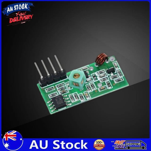 AU 433 MHZ RF Receiver Module Wireless Remote Module for Arduino $6.99 ...
