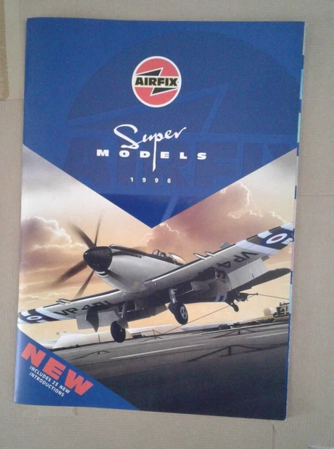 ANCIEN CATALOGUE AIRFIX 1996 super models texte français EUR 6,50 ...