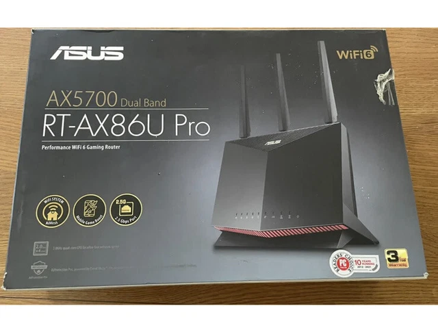 ASUS RT-AX86U PRO (AX5700) router da gioco estensibile dual band WiFi 6 ...