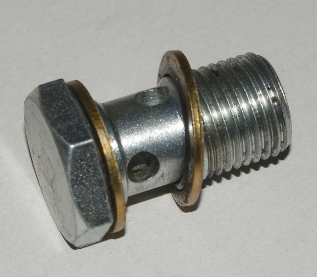 MOTO GUZZI HOLLOW Screw V11 Oil Line M16 Banjo Bolt Daytona 1100 Sport ...