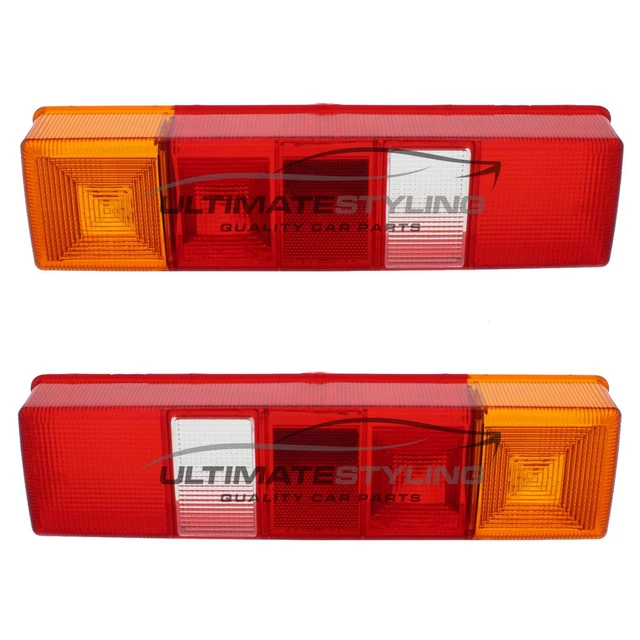 FORD TRANSIT TIPPER Luton Pickup Truck Rear Back Light Lens Mk4 Mk5 Mk6 ...