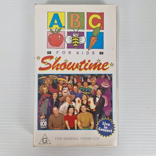 ABC FOR KIDS : Showtime VHS 1997 $18.77 - PicClick AU