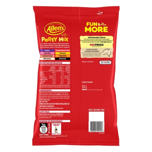 ALLEN S PARTY Mix Bulk Bag Lollies 1.3kg $23.21 - PicClick AU