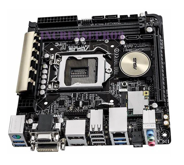 ASUS Z97I-PLUS MOTHERBOARD Socket LGA 1150 Intel Z97 DDR3 DIMM USB3.0 Mini-ITX £199.16 - PicClick UK
