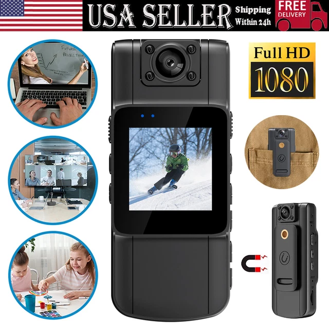 HD 2K 1080P Audio Video DVR IR Night Cam WIFI Camcorder Mini Police ...