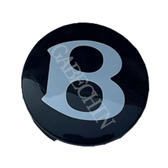FOR BENTLEY CONTINENTAL GT Flying Spur Black Center Cap Hub Cap OEM ...