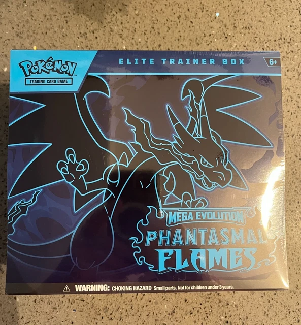 POKÉMON TCG PHANTASMAL Flames Elite Trainer Box - Factory Sealed. £52. ...