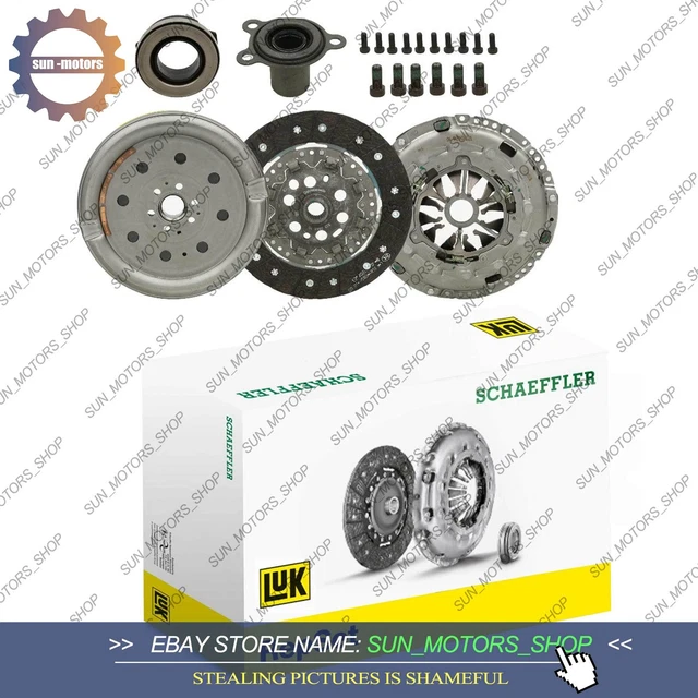 LUK DUAL MASS Flywheel DMF Kit with Clutch fits VW TRANSPORTER 1.9D Mk5 ...