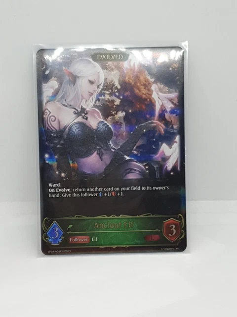 ANCIENT ELF EVOLVED LEGENDARY SHADOWVERSE EVOLVE SVE English $55.00 ...