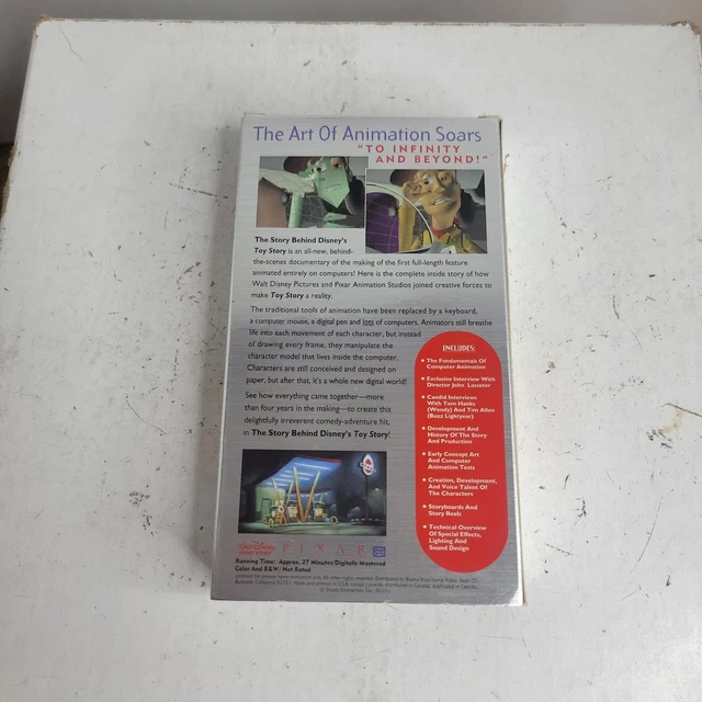 THE STORY BEHIND Disney's Toy Story VHS Foil Reflective £10.69 ...