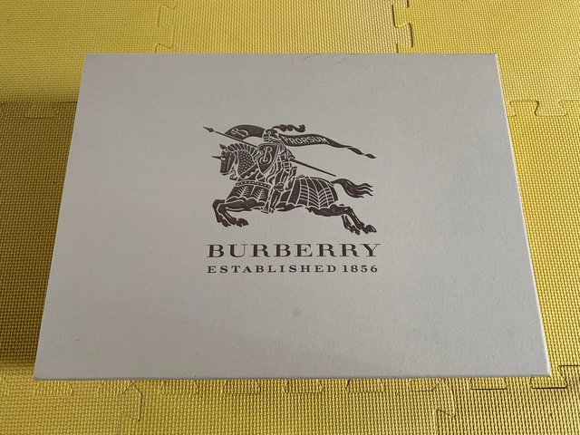 LARGE BURBERRY AUTHENTIC Box Packaging Presentation Carboard Storage ...