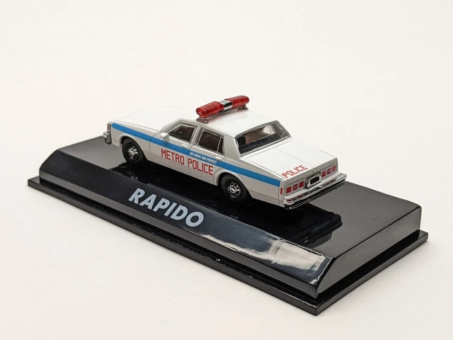 RAPIDO 800008 HO 1:87 1980-85 Chevrolet Impala Sedan - Metro Police ...