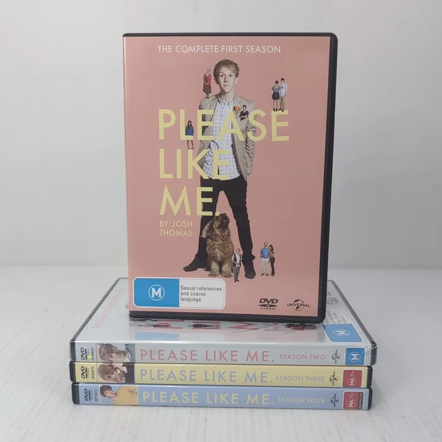 PLEASE LIKE ME The Complete Series DVD Seasons 1-4 TV Australian Josh ...