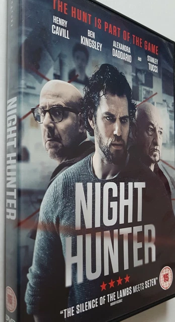 NIGHT HUNTER DVD Film Henry Cavill Alexandra Daddario Ben Kingsley ...