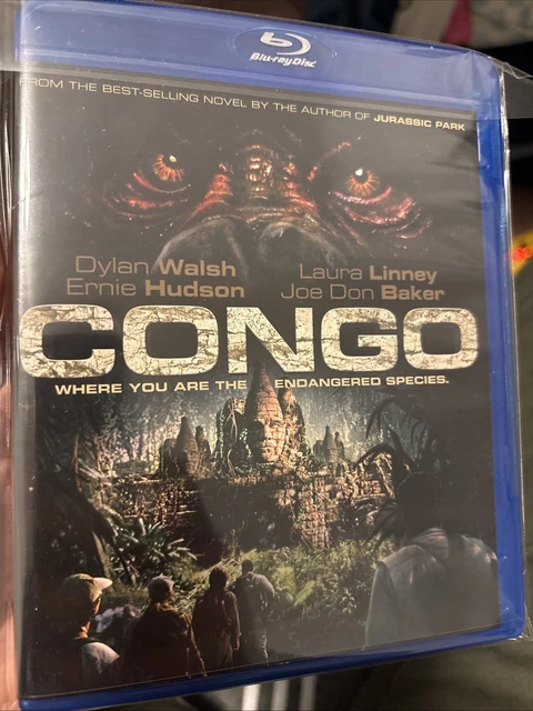 CONGO (BLU-RAY, 1995) - Dylan Walsh Laura Linney Joe Don Baker $25.00 ...