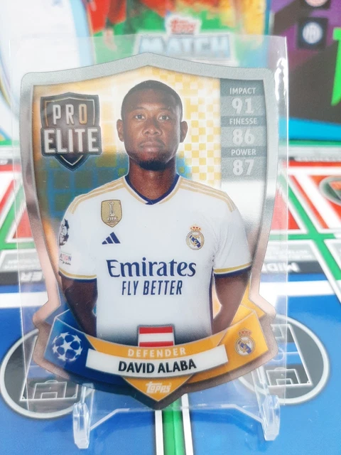 TOPPS MATCH ATTAX 2023/2024 Chrome Shield David Alaba SH7 EUR 4,00 ...