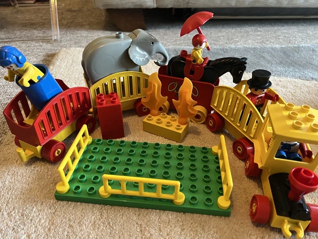 DUPLO VINTAGE LEGO circus train £15.00 - PicClick UK