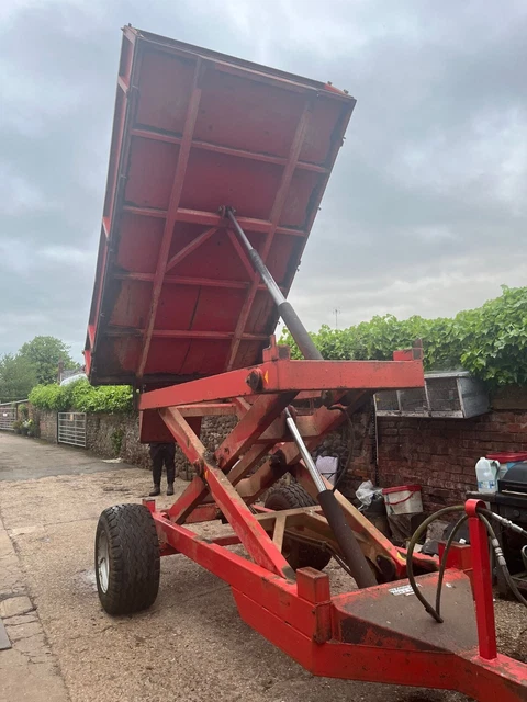 D W TOMLIN tipping tractor trailer Hi Tip £1,800.00 - PicClick UK