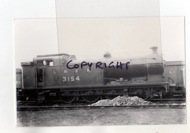 RAIL PHOTO LNER GNR 082t R1 3154 Kings Cross shed London £2.69 ...