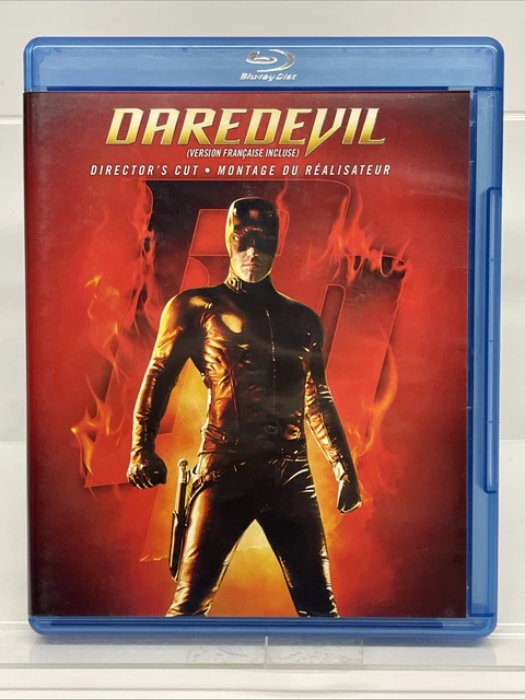 DAREDEVIL (BLU-RAY DISC, 2008, Directors Cut Canadian Sensormatic ...