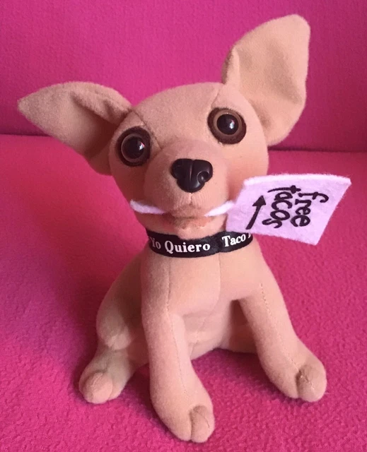 APPLAUSE YO QUIERO Taco Bell Talking Gidget Chihuahua Dog Sign Soft ...