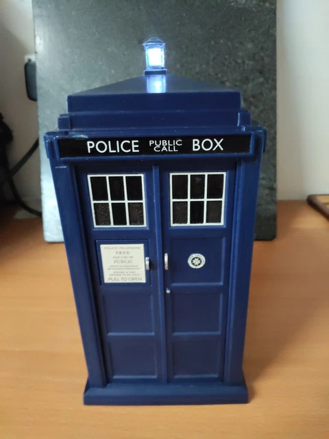 BBC TM 1963 Dr Who Tardis Police Public Call Box with Lights and Sounds ...