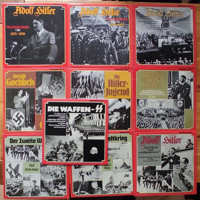 DISQUES VINYLES ADOLF Hitler dokumentar série world war II guerre ...