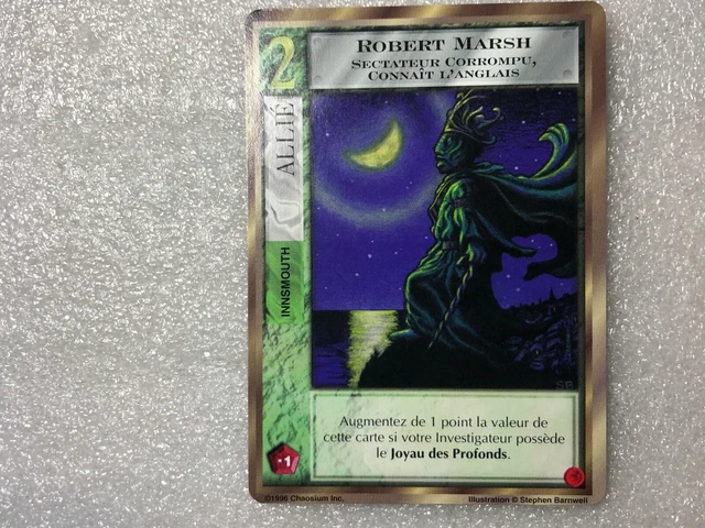 CCG CARD MYTHOS ROBERT MARSH Limited Edition Cthulhu Card £2.00 ...