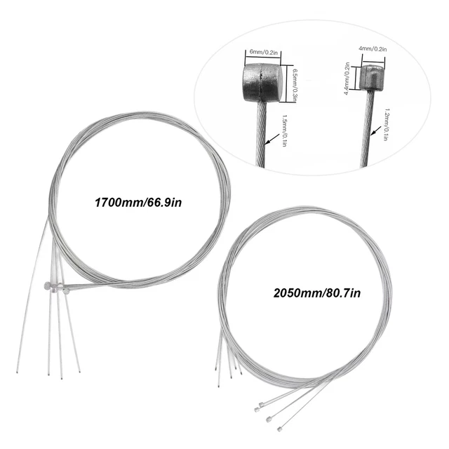 CANSUCC BIKE SHIFT Gear Brake Cable Core Inner Wire Derailleur Cable ...