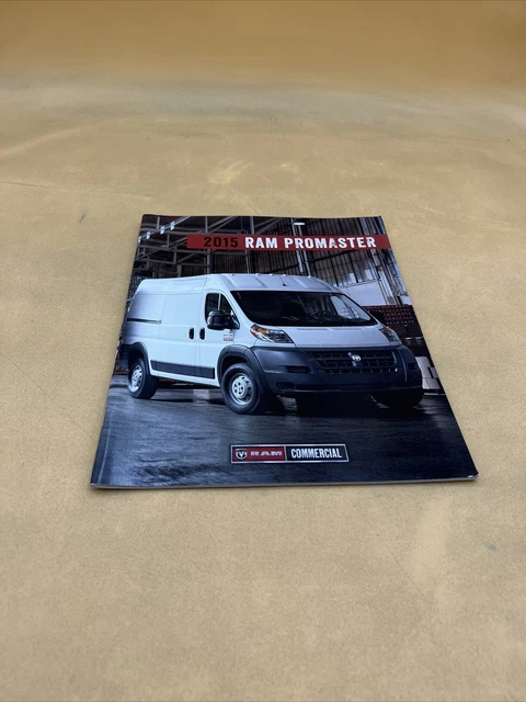 2015 DODGE COMMERCIAL Ram Promaster Dealer Sales Brochure Catalog ...