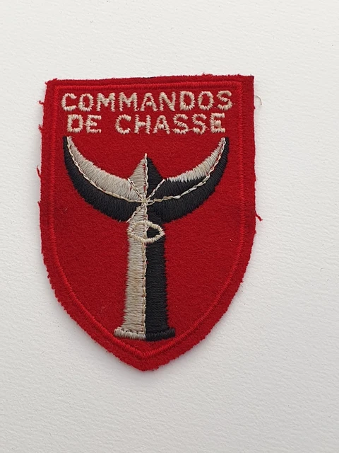 INSIGNE TISSU COMMANDOS de Chasse, 60x82 mm EUR 39,00 - PicClick FR