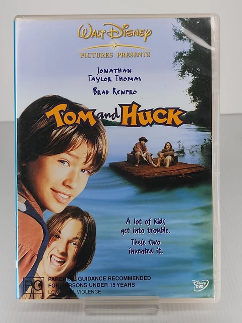 TOM AND HUCK DVD, 1995 Jonathan Taylor Thomas Brad Renfro comedy family ...