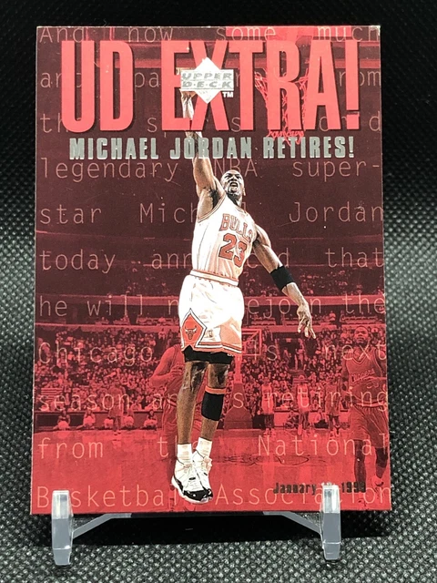 1998-99 RETRAITE DU Pont Supérieur #Udx Michael Jordan Chicago Bulls ...