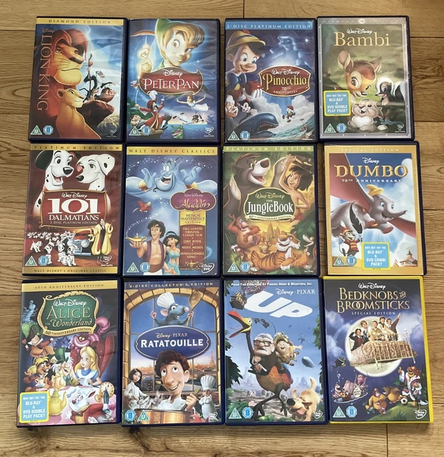 12 X DISNEY films DVD bundle £13.20 - PicClick UK