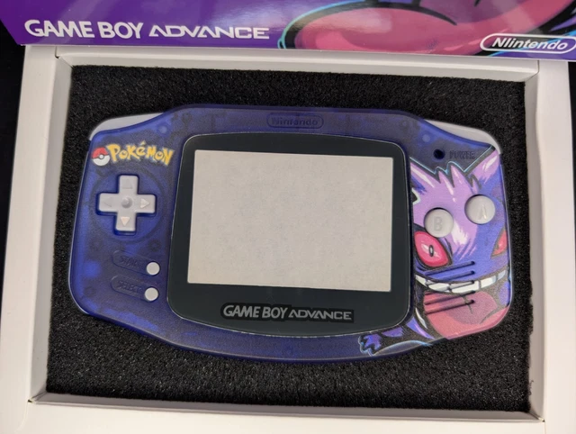 NINTENDO GENGAR POKEMON Complete Shell Kit Game Boy Advance Housing GBA ...