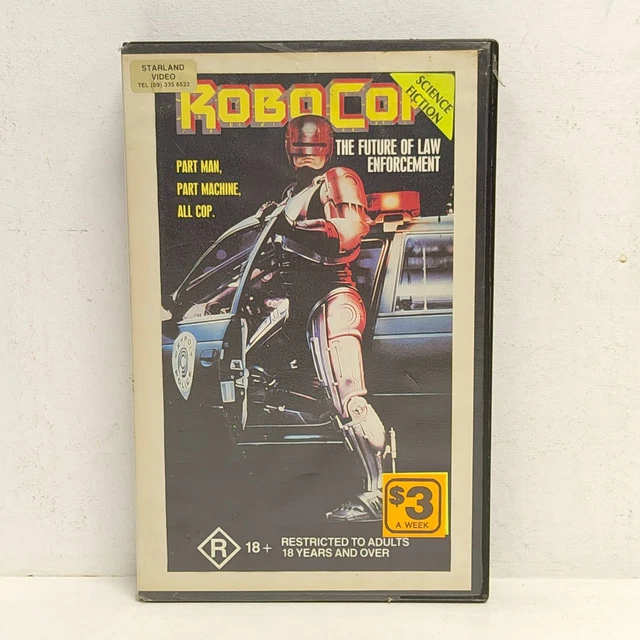 ROBOCOP (1987) - Big Box VHS Tape - Ex Rental £40.42 - PicClick UK