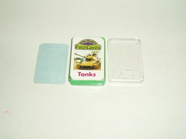 VINTAGE TOP TRUMPS Fact cards Dubreq "Tanks" 1978-80. £5.79 - PicClick UK