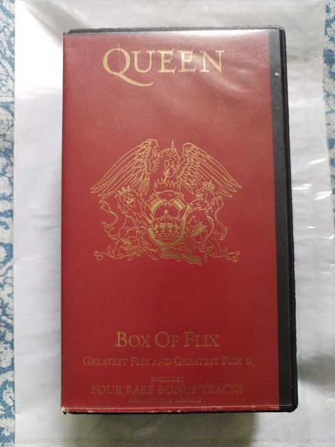TWO VHS VIDEO Box Set , Queen Box Of Flix £1.90 - PicClick UK