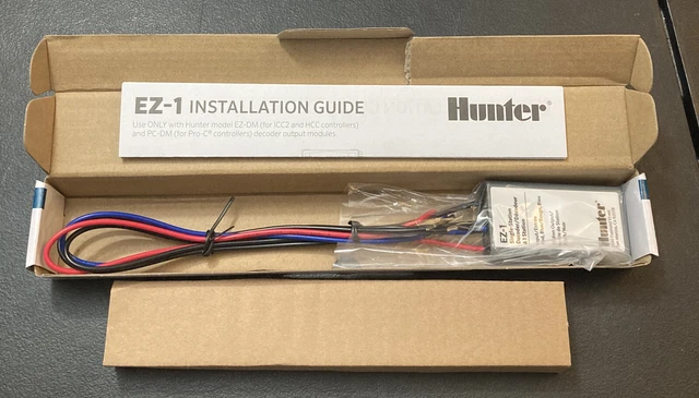 HUNTER INDUSTRIES EZ-1 Single Station Two Wire Decoder for ICC2, HCC ...