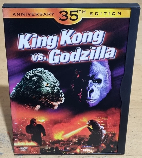 KING KONG VS Godzilla 35th Anniversary Edition DVD In VGC NTSC / Region ...