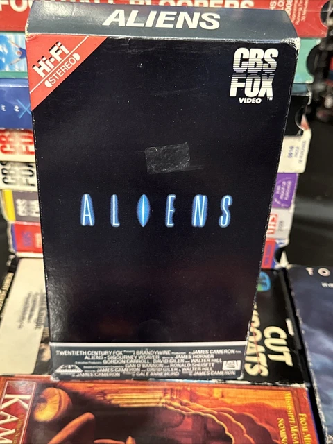 ALIENS (1986) VHS - CBS FOX VIDEO Red Label £17.01 - PicClick UK