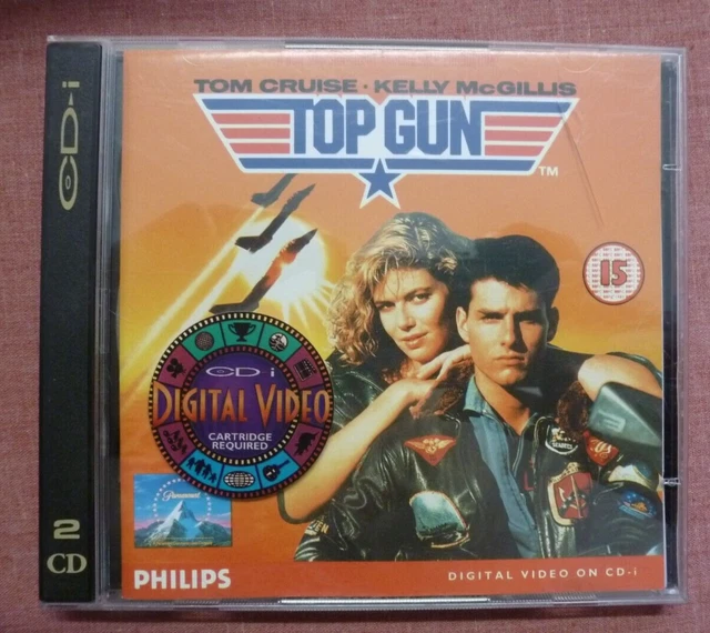 TOP GUN VIDEO CD CD-i TOM CRUISE,KELLY McGILLIS £4.99 - PicClick UK