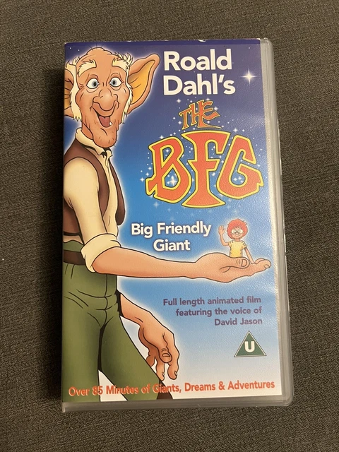 ROALD DAHL'S THE BFG (Big Friendly Giant) full length animation 1990 ...