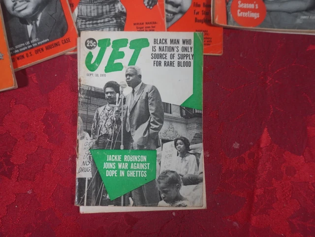 VINTAGE JET MAGAZINE Sept 10, 1970 BLACK MAN NATION'S ONLY SOURCE OF ...